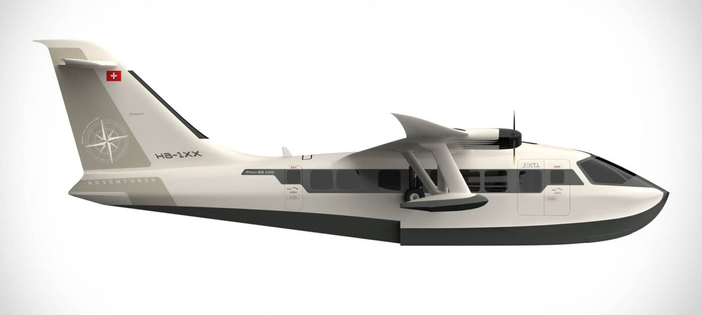 Jekta PHA-ZE 100, an Amphibious Electric Plane